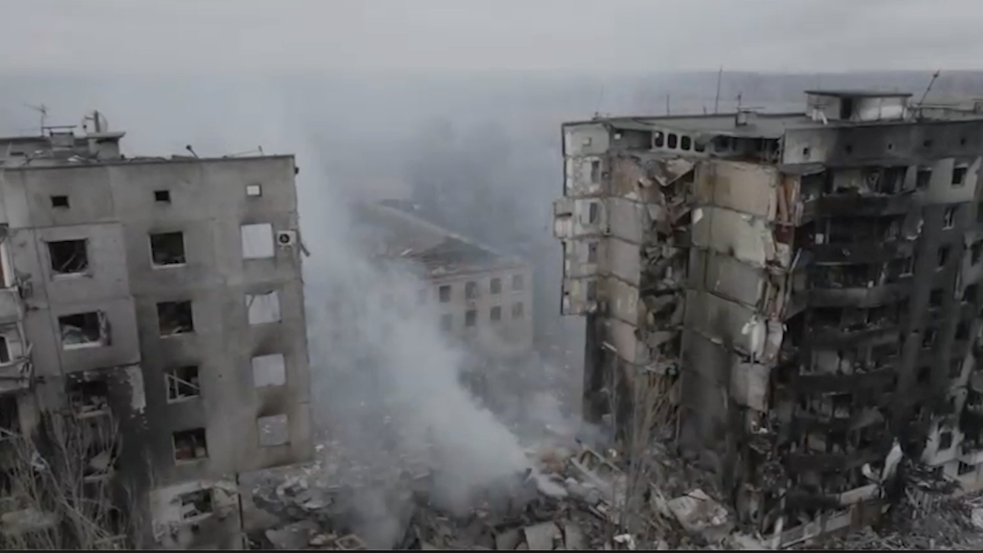 Inside Destroyed Buildings