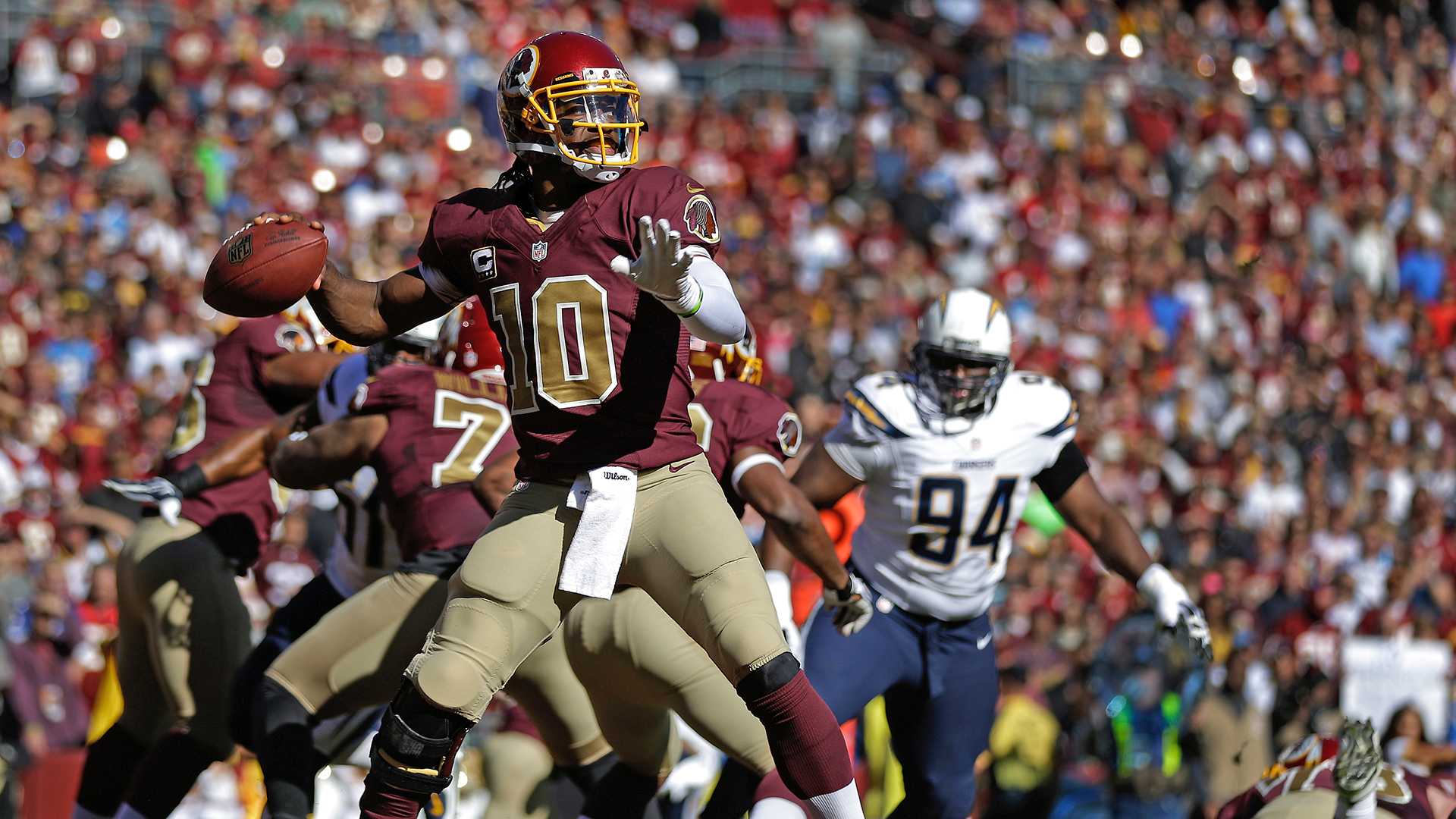 Rg3 Wallpaper Madden NFL 16 HD Wallpaper Intense In Game Action