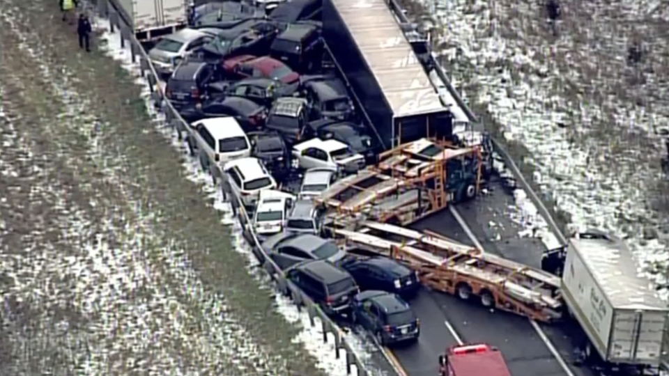 Michigan Pile Up